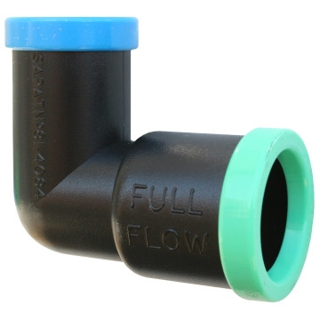 Full Flow Reducing Elbow 20mm x 15mm | Plumb It